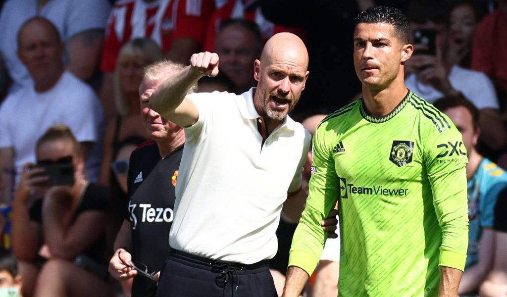 Cristiano Ronaldo Ten Hag Hofft Auf Verbleib In Manchester Mopo